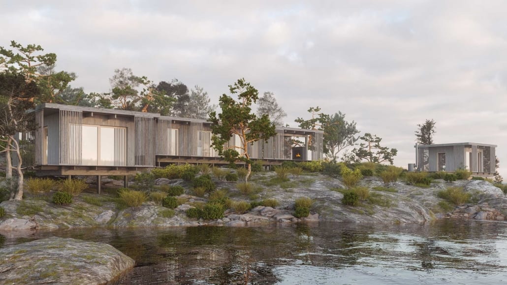 En plats om arkitektritade hus | arkitektritade sommarhus